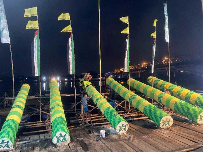 Digelar Malam Ini, Yuk Mengenal Meriam Karbit Raksasa dari Pontianak