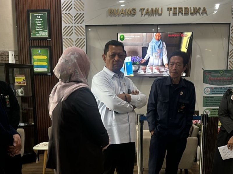 Dirjen Badilum Sidak ke PN Takalar Sulsel: Hakim Harus Banyak Belajar