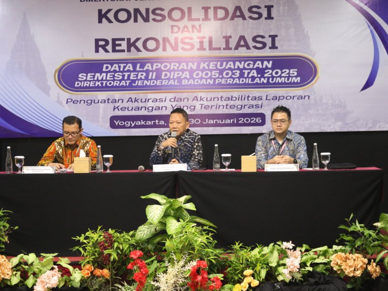 Sesditjen: Badilum Konsisten Pertahankan Akuntabilitas Laporan Keuangan ...