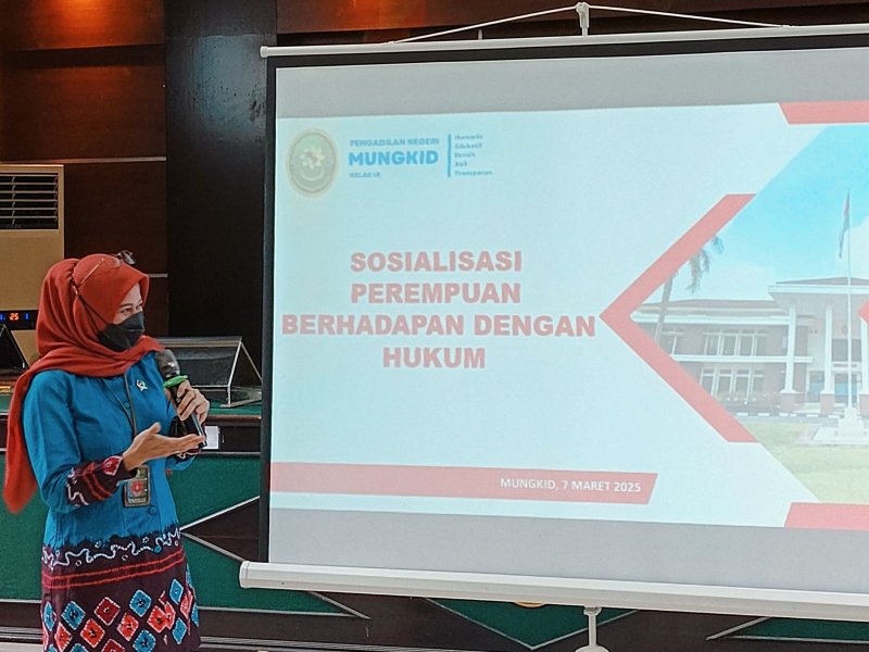 Tingkatkan Pemahaman Perempuan Berhadapan Dengan Hukum, PN Mungkid ...